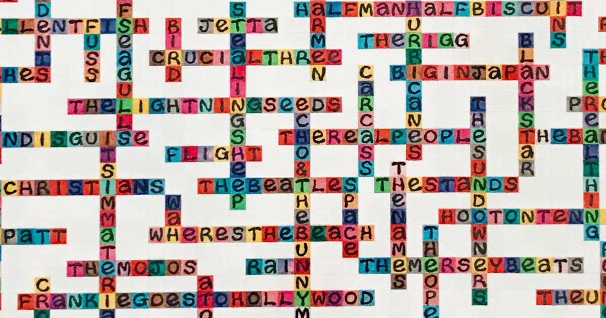 Liverpool Bands Limited Edition Prints - name-chains : prints & commissions